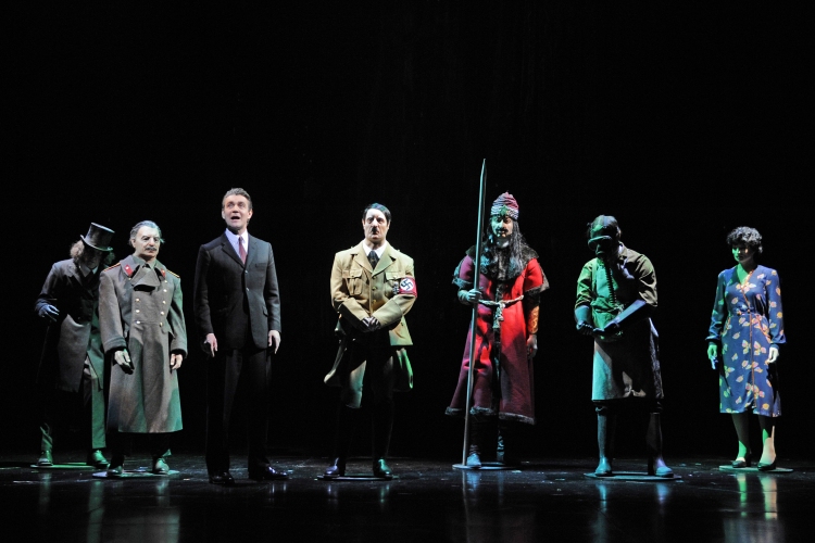 Stephen Ward the Musical review – Man in Chair