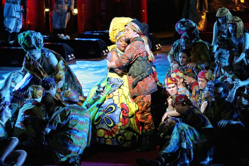 Handa Opera on Sydney Harbour: Aida review – Man in Chair