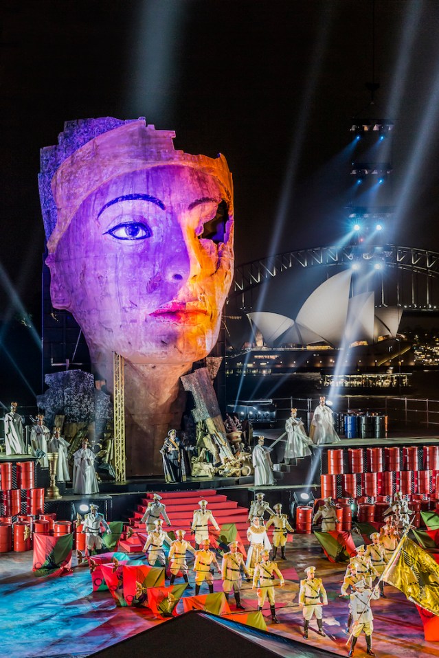 Handa Opera on Sydney Harbour: Aida review – Man in Chair