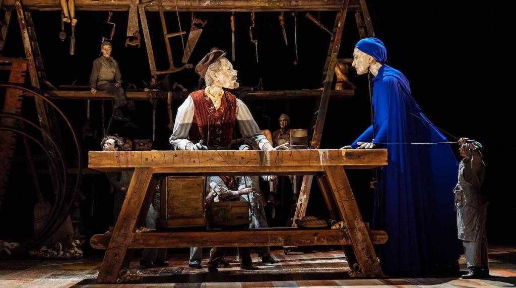 National Theatre: Pinocchio review – Man in Chair