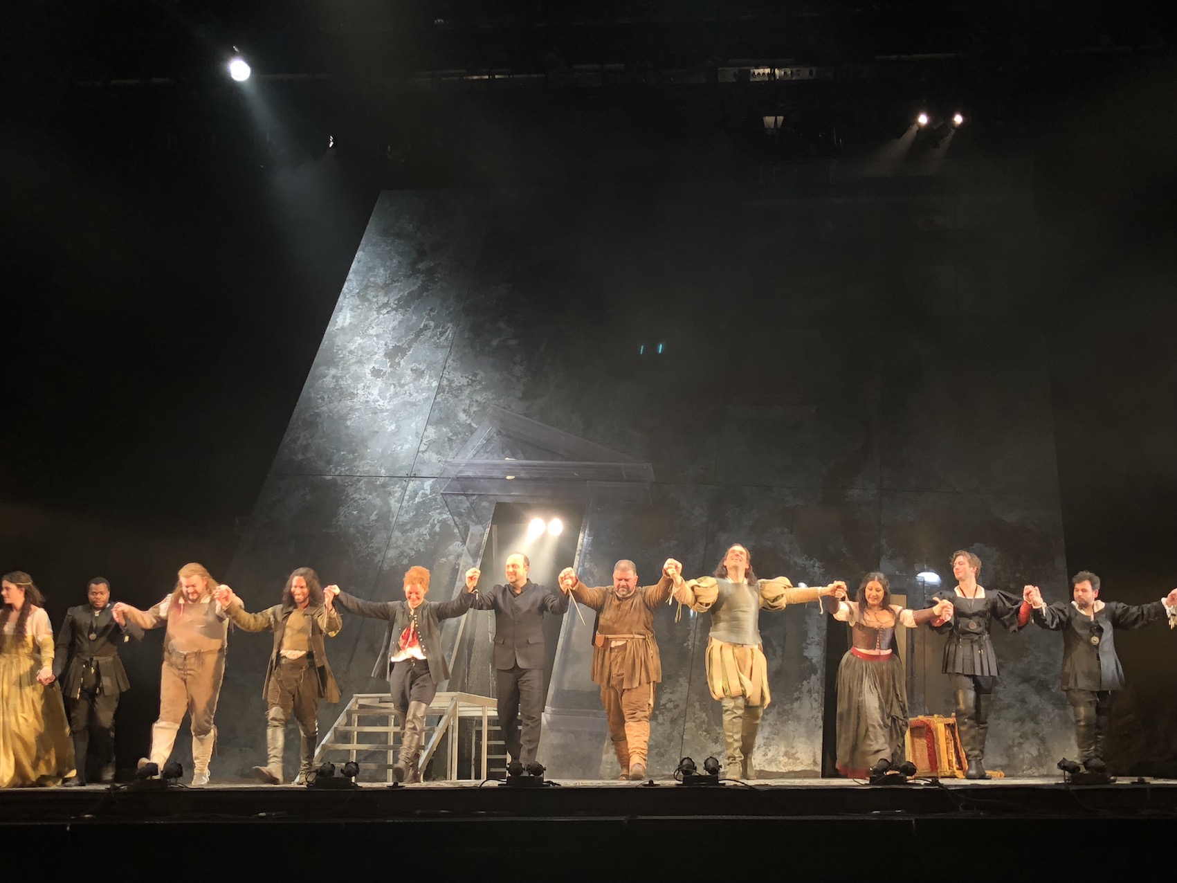 Royal Opera: Rigoletto review – Man in Chair