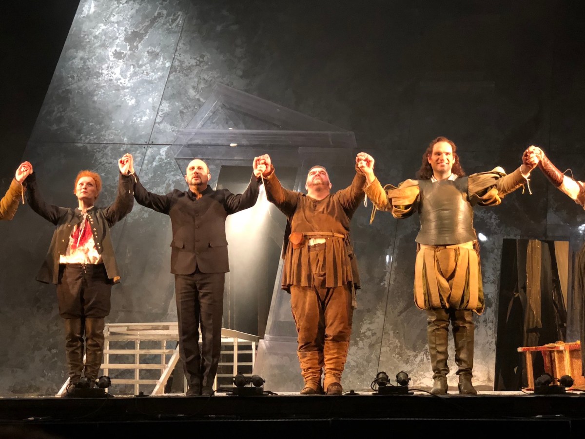 Royal Opera: Rigoletto review – Man in Chair