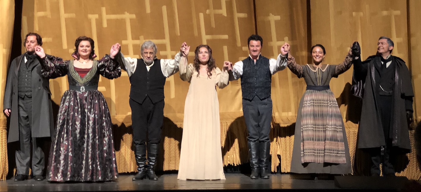 Met Opera: Luisa Miller review – Man in Chair