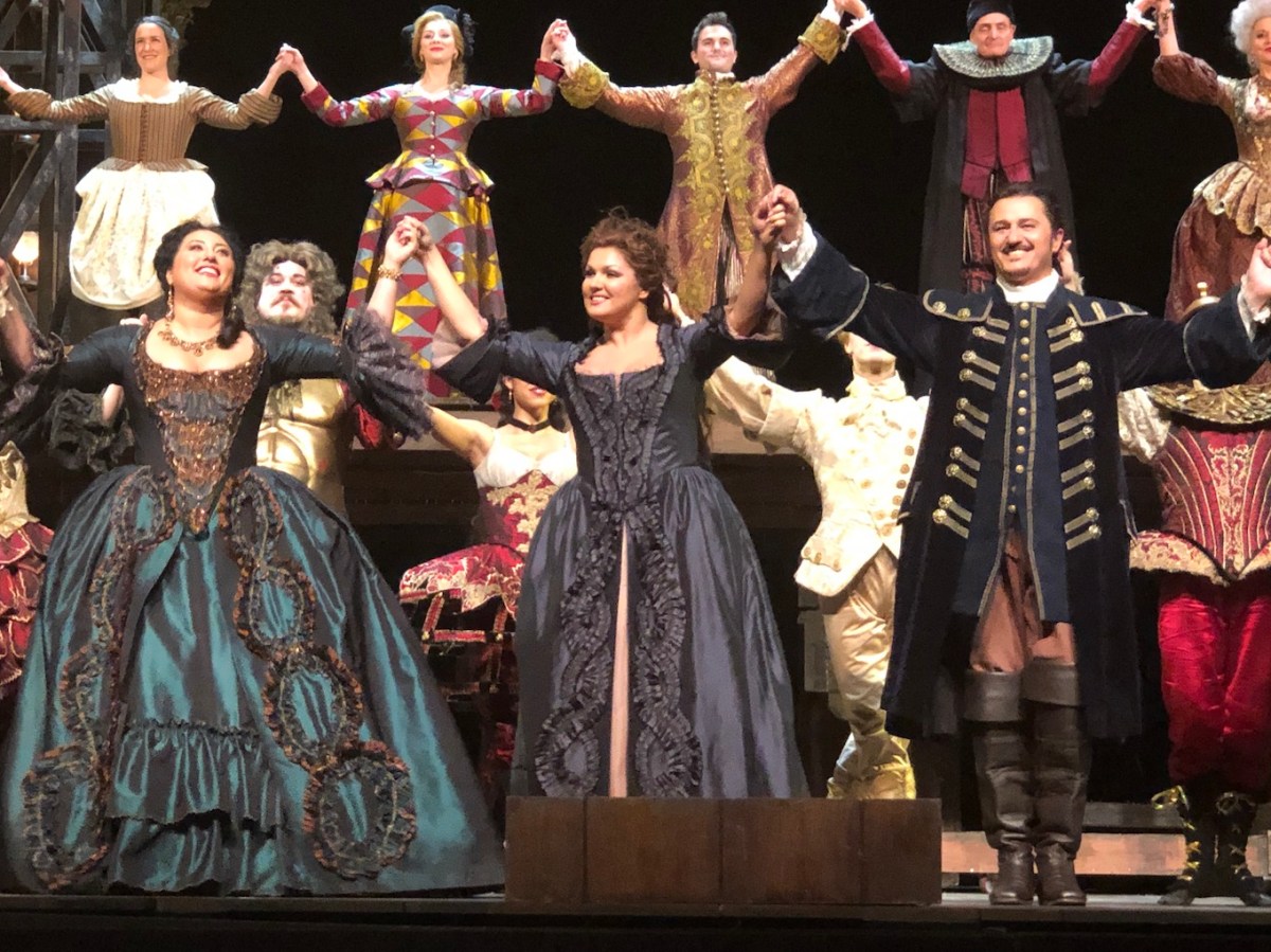 Met Opera: Adriana Lecouvreur review – Man in Chair