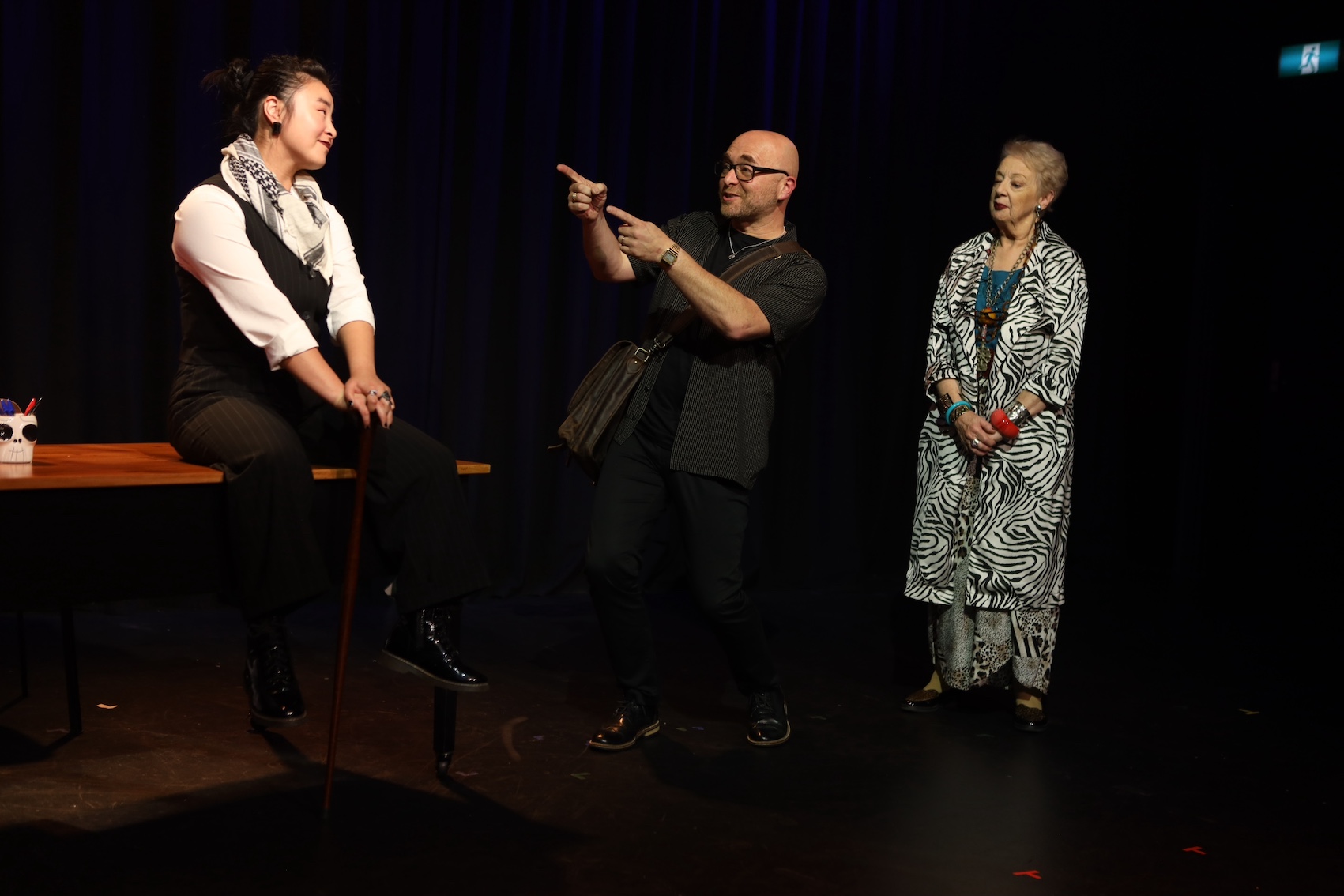 Monstrous Theatre: Rootless Cosmopolitans review – Man in Chair